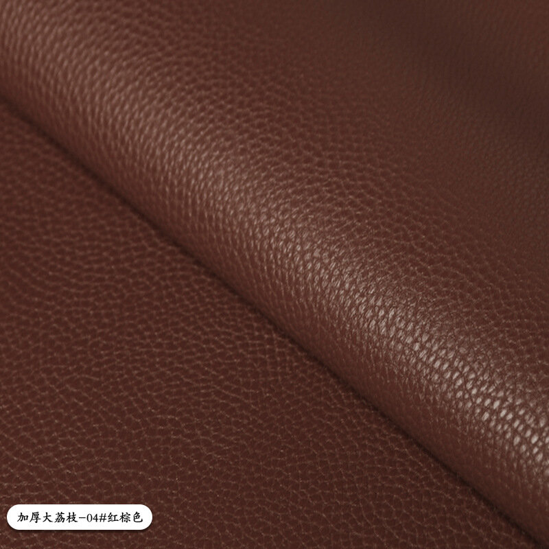 Утолщенная большая ткань из искусственной кожи с текстурой личи, мягкая кожа для диванов, материал для обуви, имитация искусственной кожи от фабрики