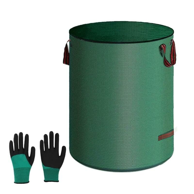 Сумки-мешки для сбора садового мусора, 2 шт, 120L