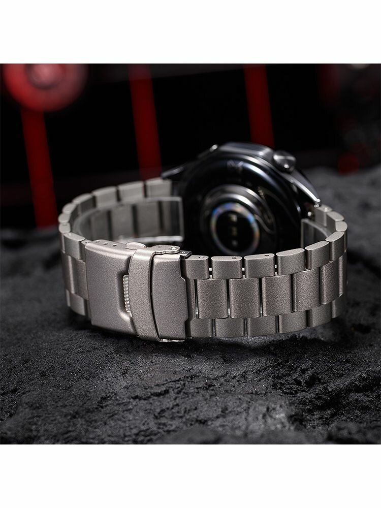 Сверхлегкий титановый браслет 22 мм для Huawei Watch GT 4/GT 5/GT6/PRO(46mm) и др.