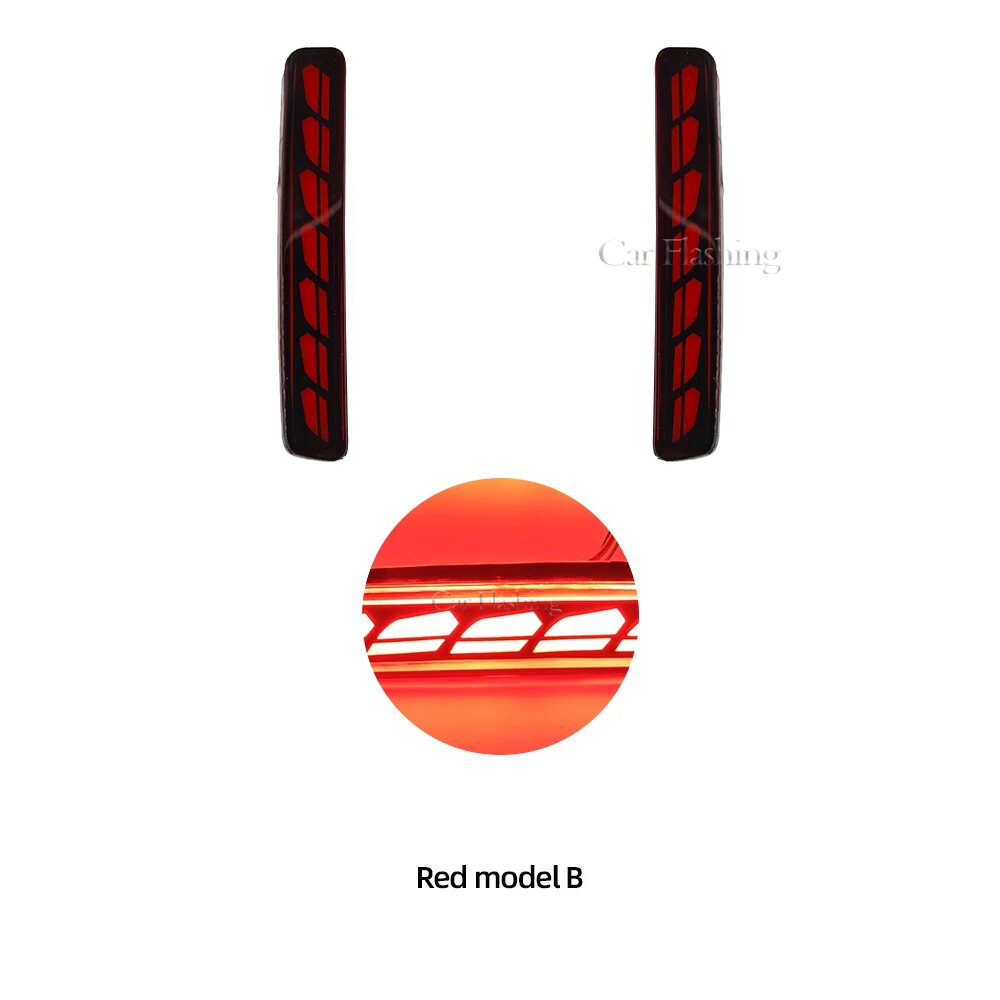 Автомобильный светодиодный отражатель заднего бампера, указатель поворота, стоп-сигнал, стоп-сигнал для Toyota Spade Esquire NOAH/VOXY 80 Prius 40 Scion tC