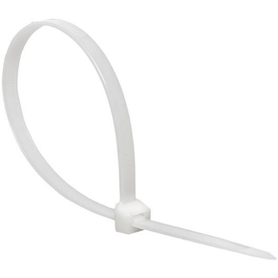 Хомут кабельный Ekf 3.6х300 нейл. бел. (уп.100шт), plc-c-3.6x300