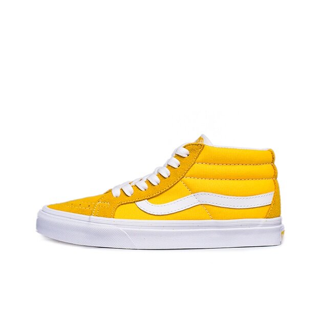 Кроссовки VANS SK8 MID, размер EU 36 стопа (22.5CM), Желтый — фото 1