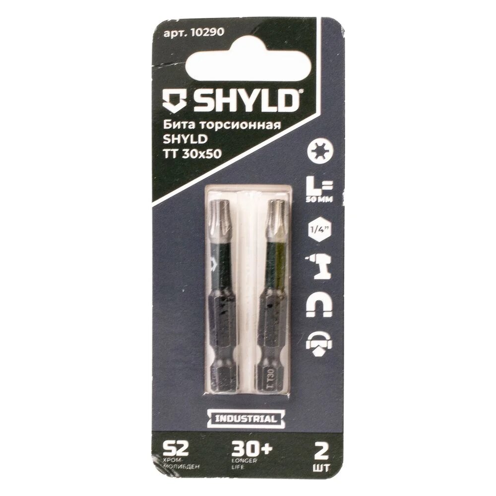 Торсионная бита SHYLD Torx Tamper 30x50 (2шт.) 6691368