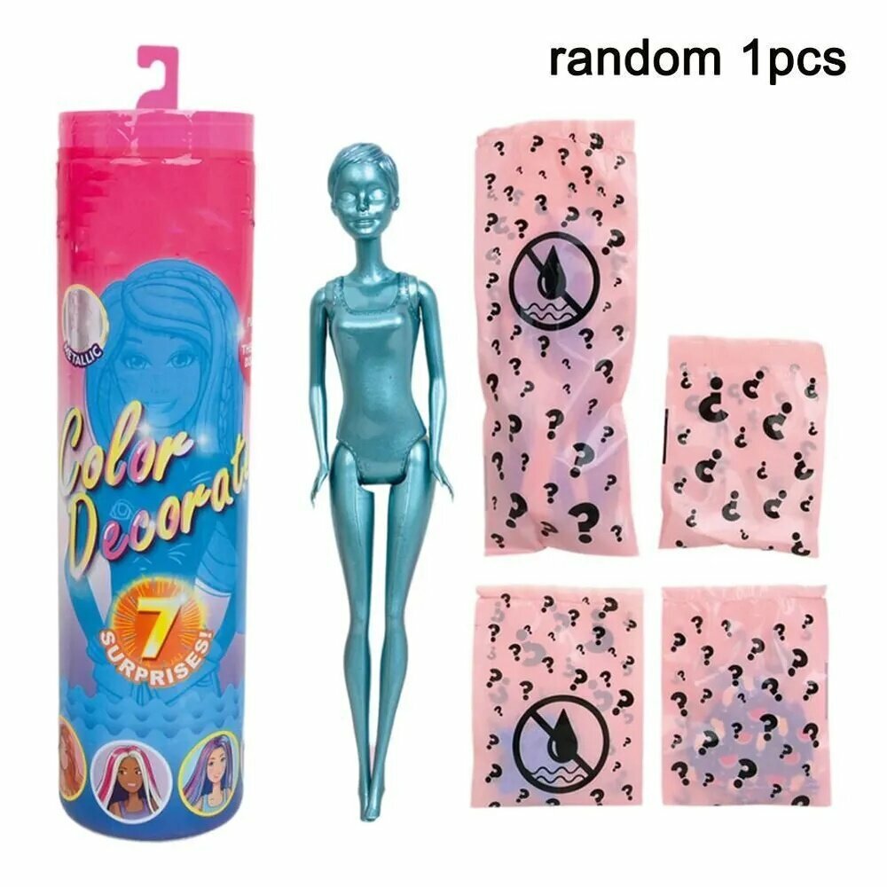 Кукла Barbie Color Reveal русалка Барби Mattel