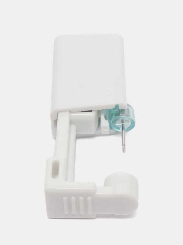 Пистолет для пирсинга прокола одноразовый, для уха, игла из стали, прокалыватель