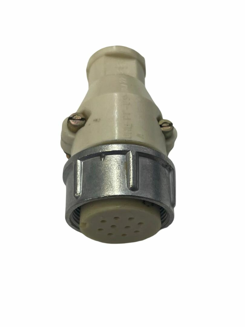 Розетка кабельная на 10 контактов ОНЦ-РГ-09-10/22-Р17, 1шт