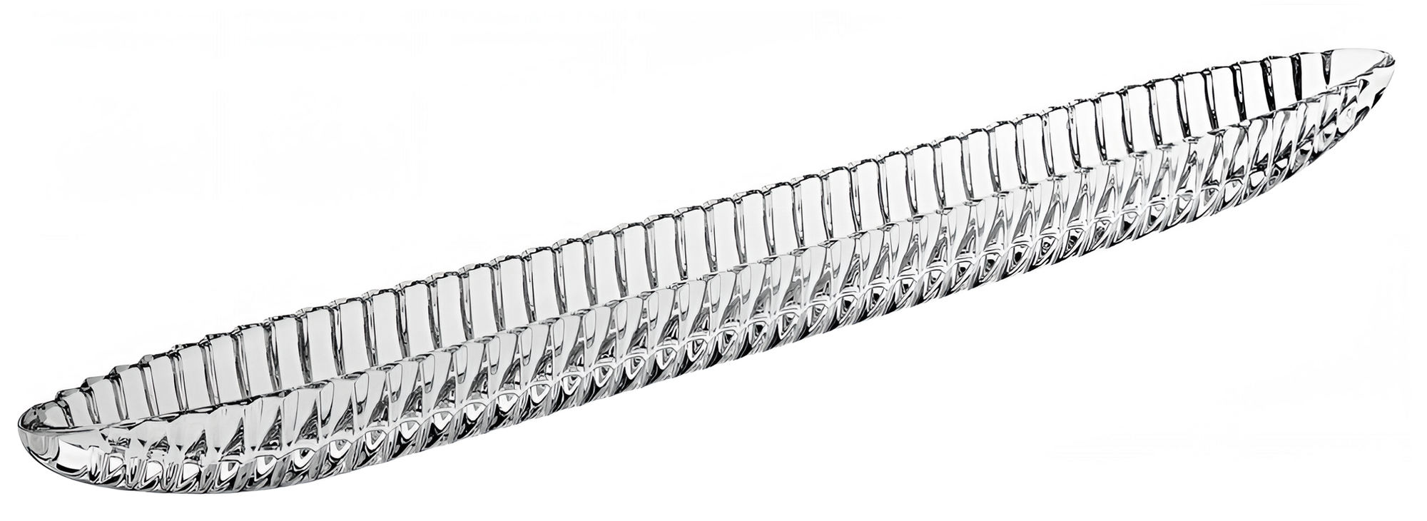 Салатник для оливок "TRAYS", 41 см, хрусталь, Crystal Bohemia/ БПХ390