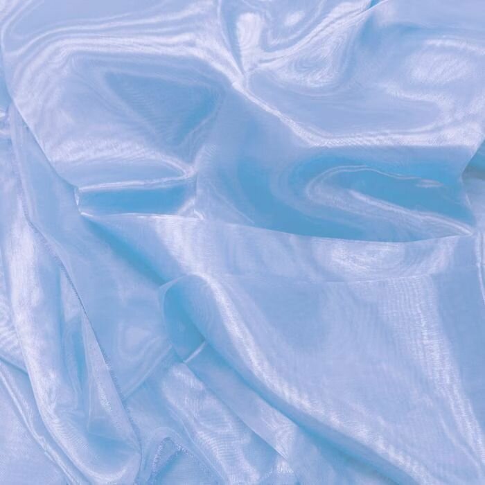 Органза Bluebell (нежный голубой) 500*140 см