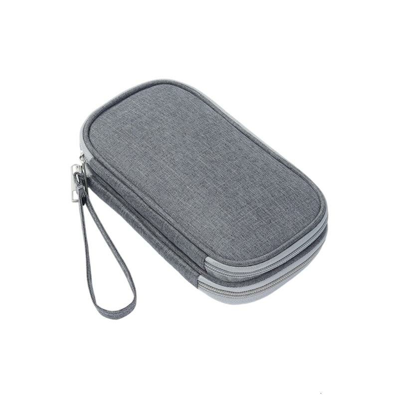 Портативный водонепроницаемый кейс для электроники с ручкой, Серый - Маленький
