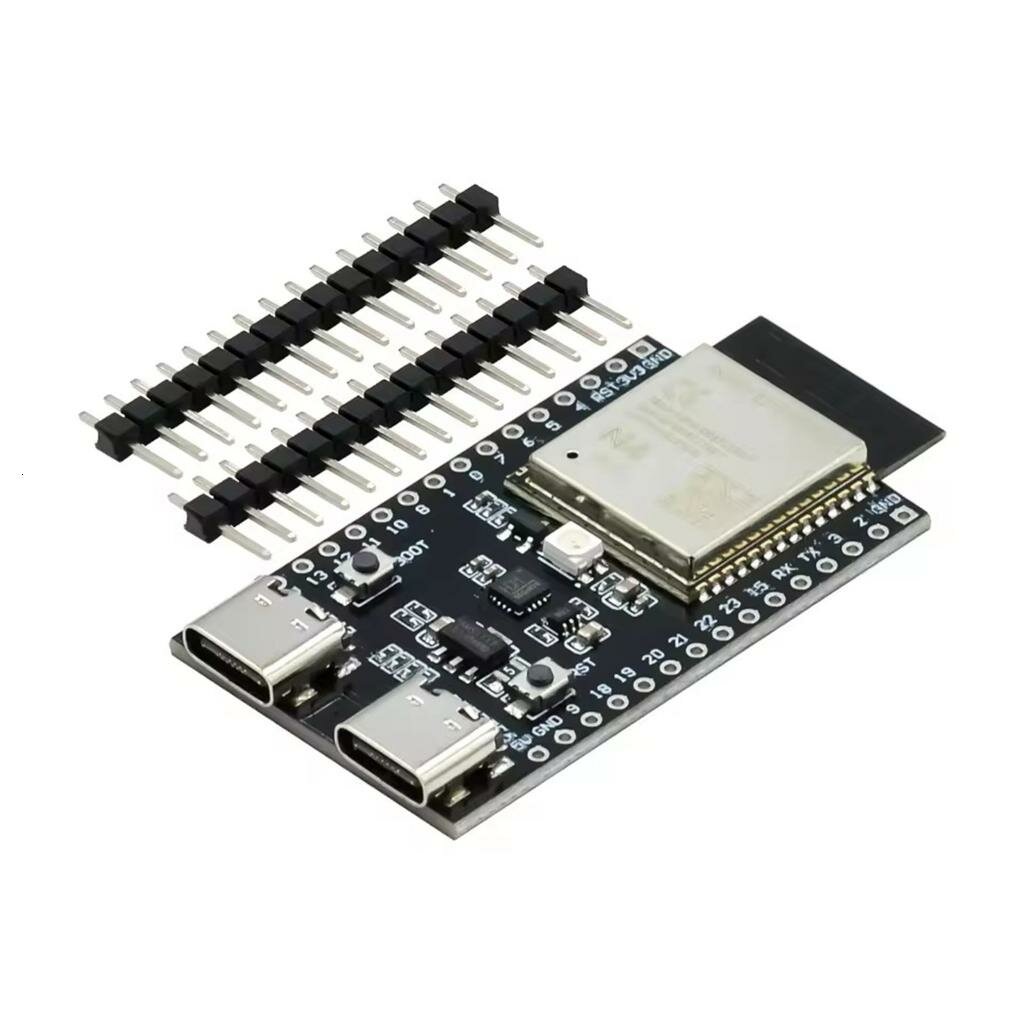 ESP32-C6-N16 с двойным USB-C, 16 МБ флэш-памяти, Без Сварных Швов