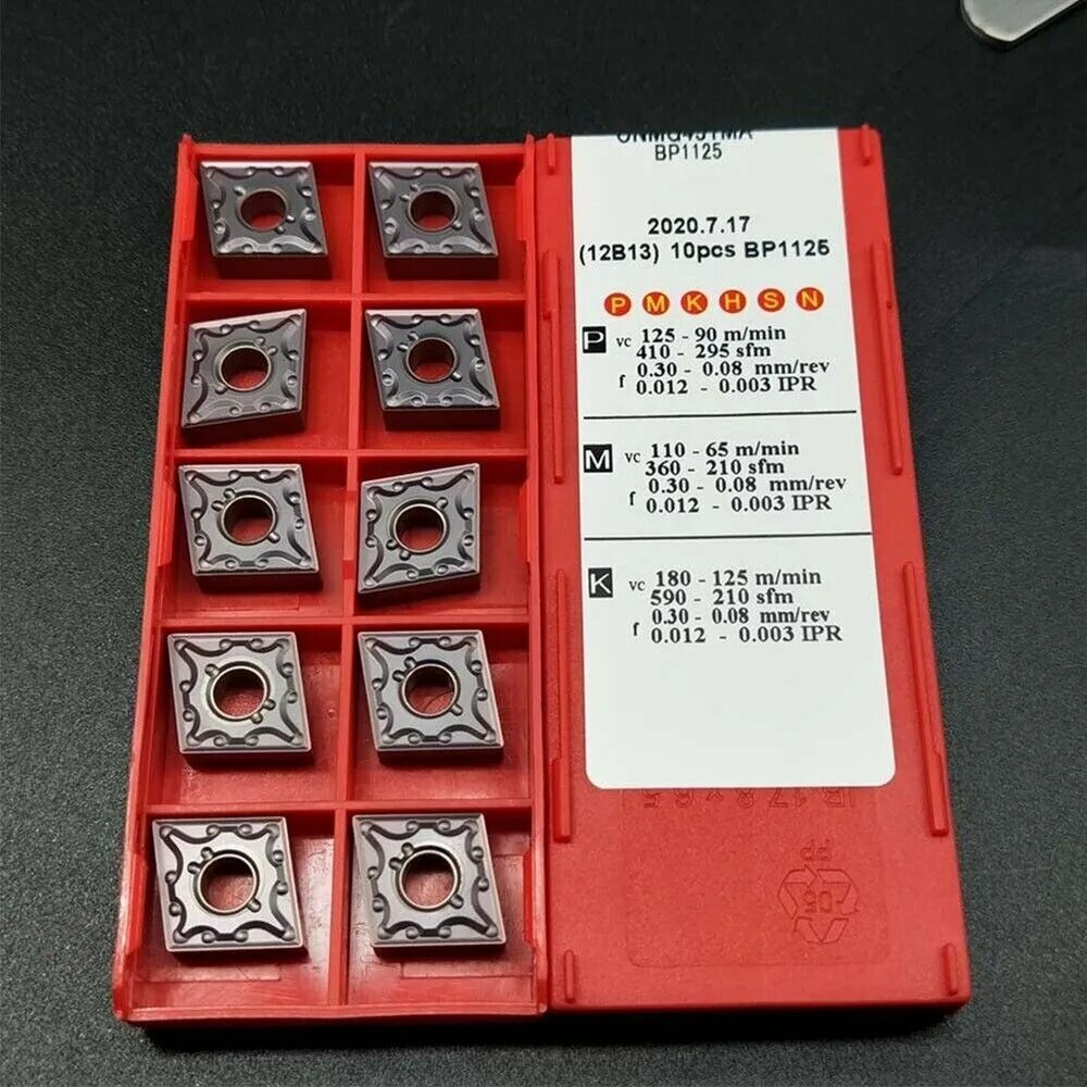 CNMG120404-MA BP1125 CNMG431-MA Токарная сменная пластина из твердого сплава для MCLNR/L