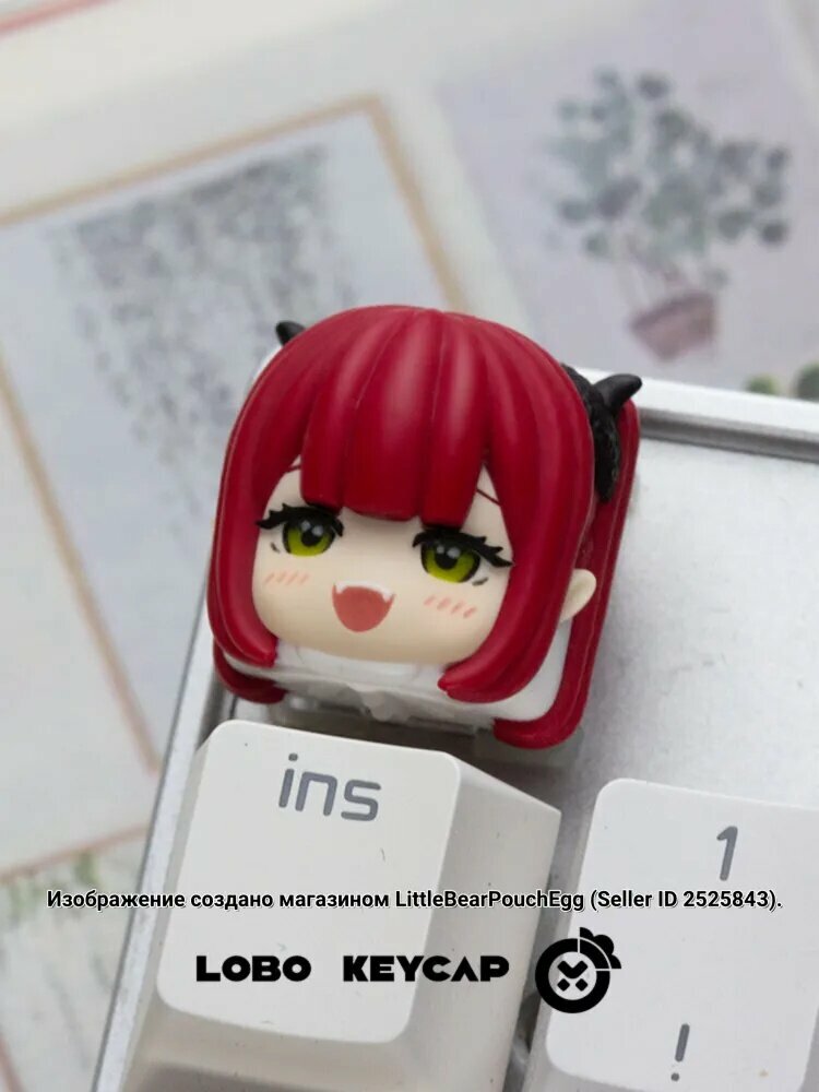 Кейкапы для клавиатуры Смена куклы: Марин Китагава Красный вариант 1 шт, My Dress-Up Darling