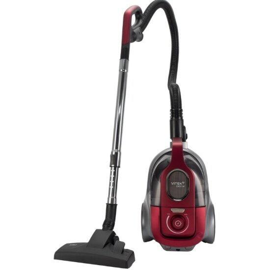 Пылесос Vitek VT-CV3113 2200Вт красный/серый