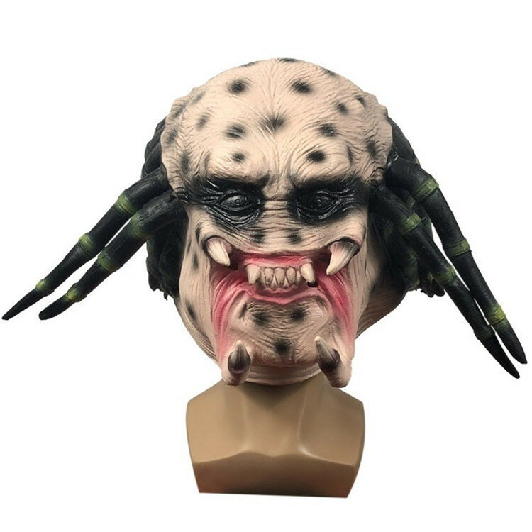 2026 Новая маска Alien vs.Predator, шрамированная маска Predator из латекса, маска для лица, шрамированная маска Predator