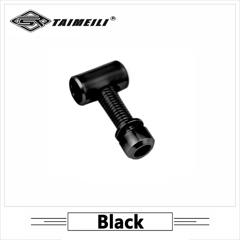 TAIMEILILI болты для крепления сиденья из титанового сплава M5*20 M5*25 Черный, black, M5x25mm