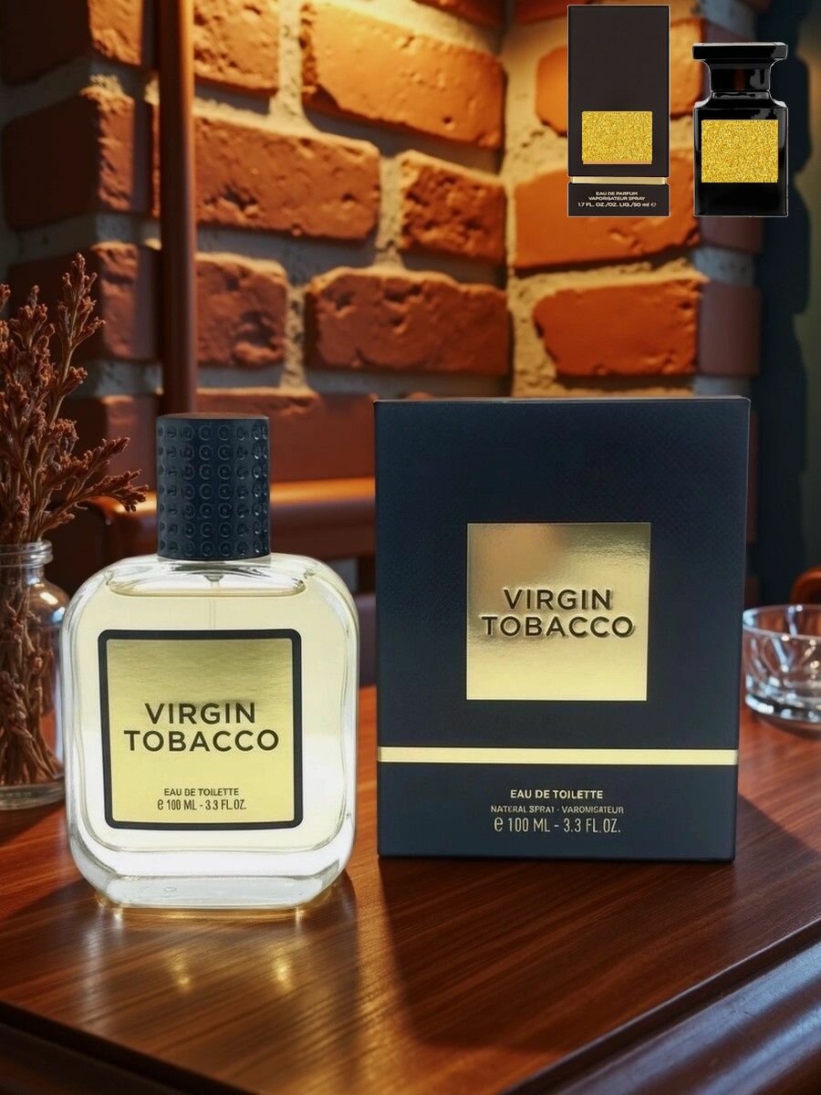 KPK Parfum. Туалетная вода unisex VIRGIN TOBACCO, 100мл.