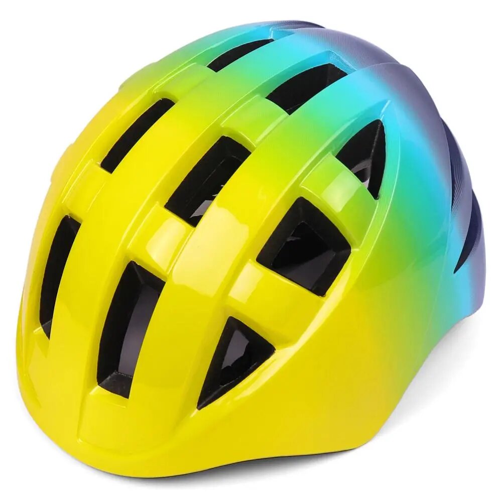 Велошлем детский Vinca Sport VSH-8, IN-MOLD, с регулировкой, M(54-57см), "Gradient"