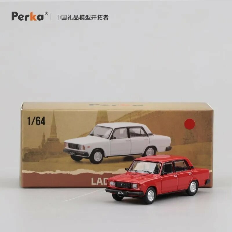 Коллекционная Металлическая Модель Perka 1:64, Ла-да 2105, Детальная Работа