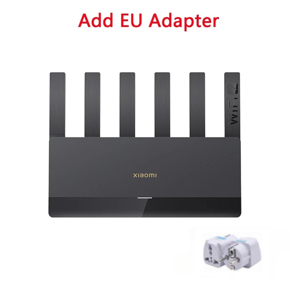 Xiaomi Mijia Router BE6500 WiFi 7 Add EU adapter