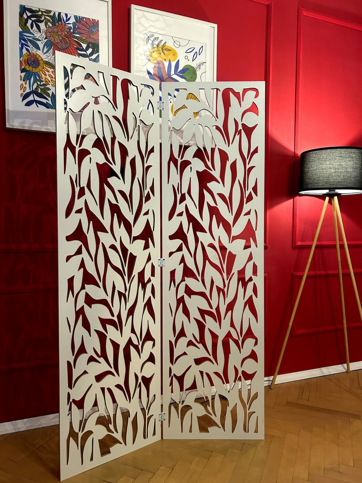 Ширма перегородка для комнаты. Перегородка ажурная, для зонирования комнаты. Размер 175см высота *100см ширина