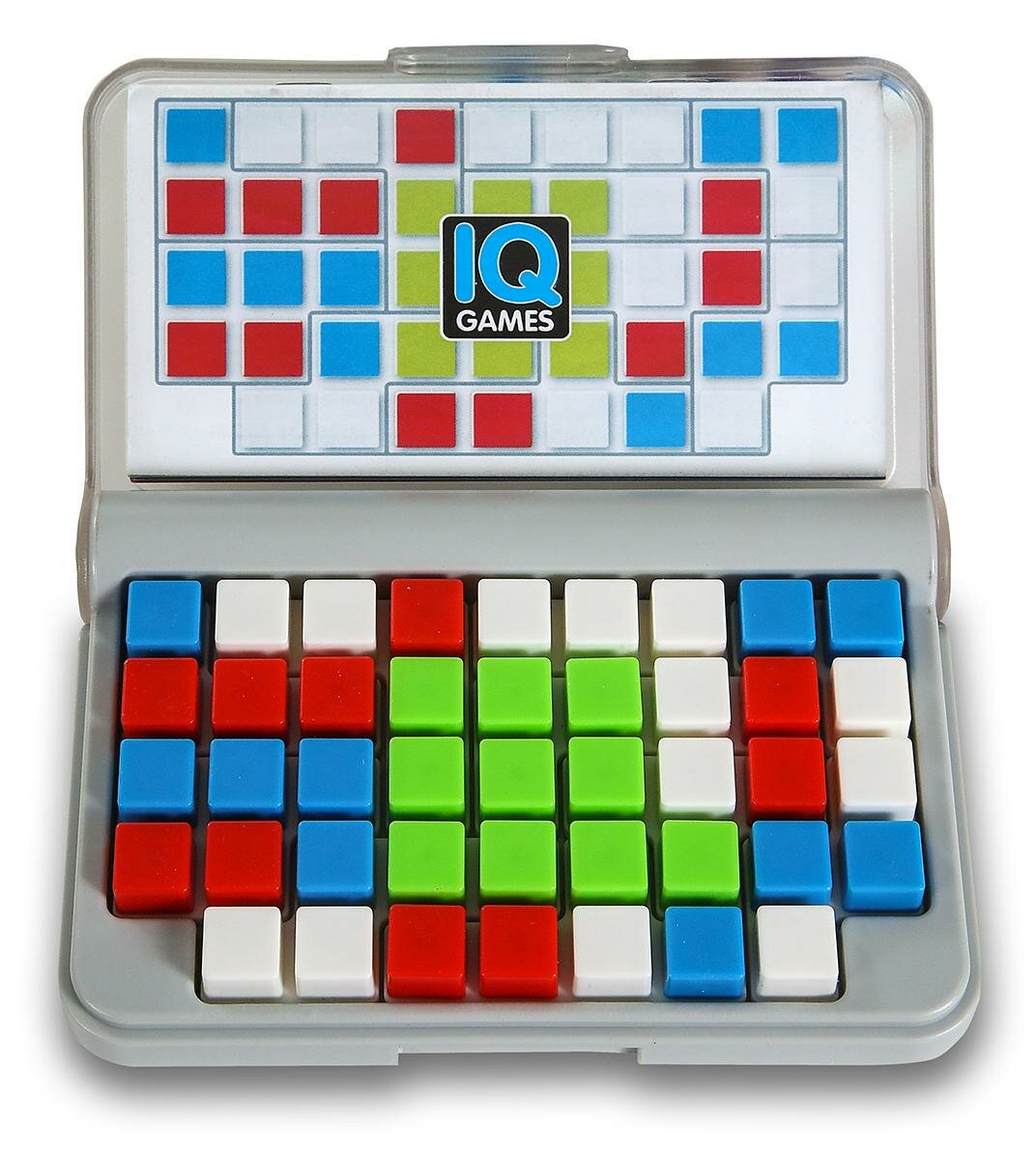 Развивающая игрушка IQ Games, 120 заданий, пластиковые фишки, 9,8х3,0х14,5 см