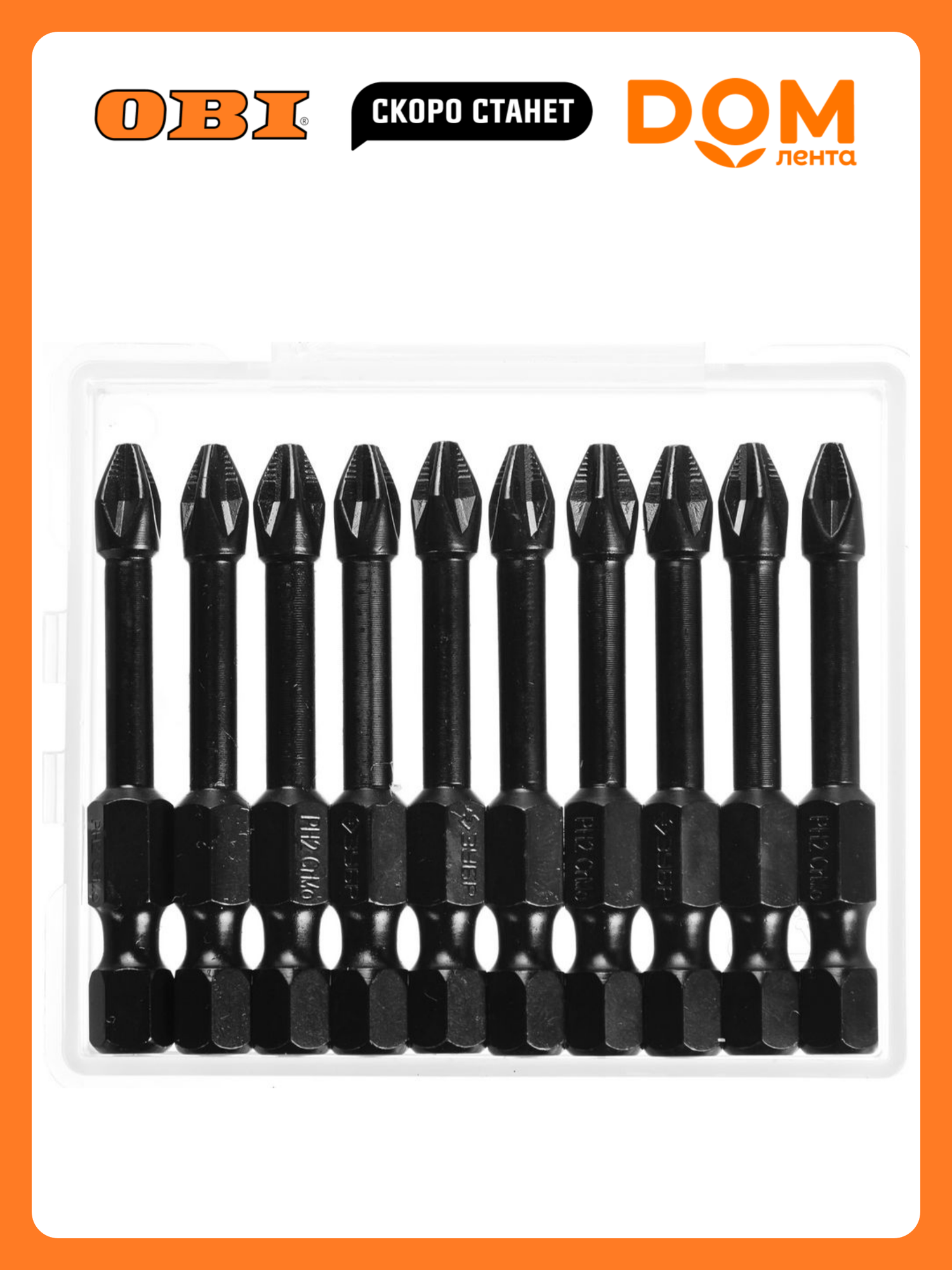 Биты ЗУБР 26021-2-50-S10