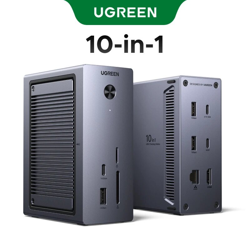 UGREEN Док-станция M.2 SSD 10 Гбит/с