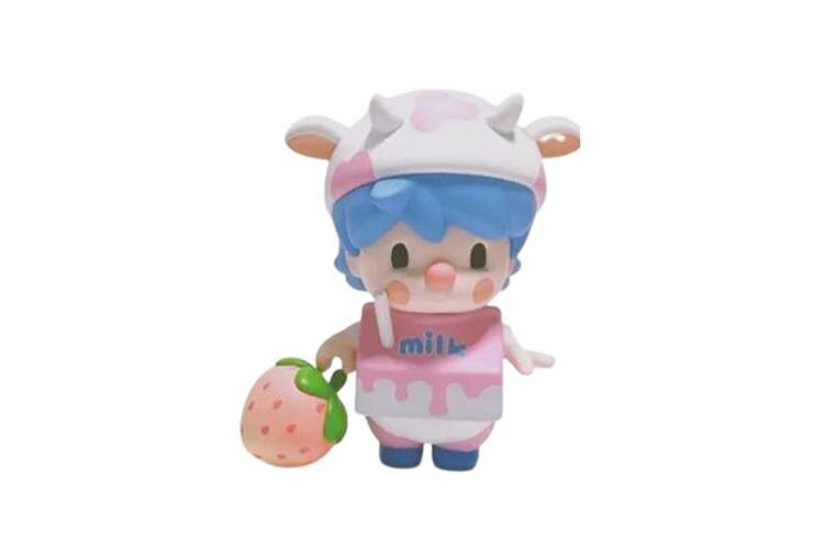 Коллекция Grocery унисекс POP MART Первое Поколение Мистические Боксы, Confirmed-Strawberry Milk (Open)