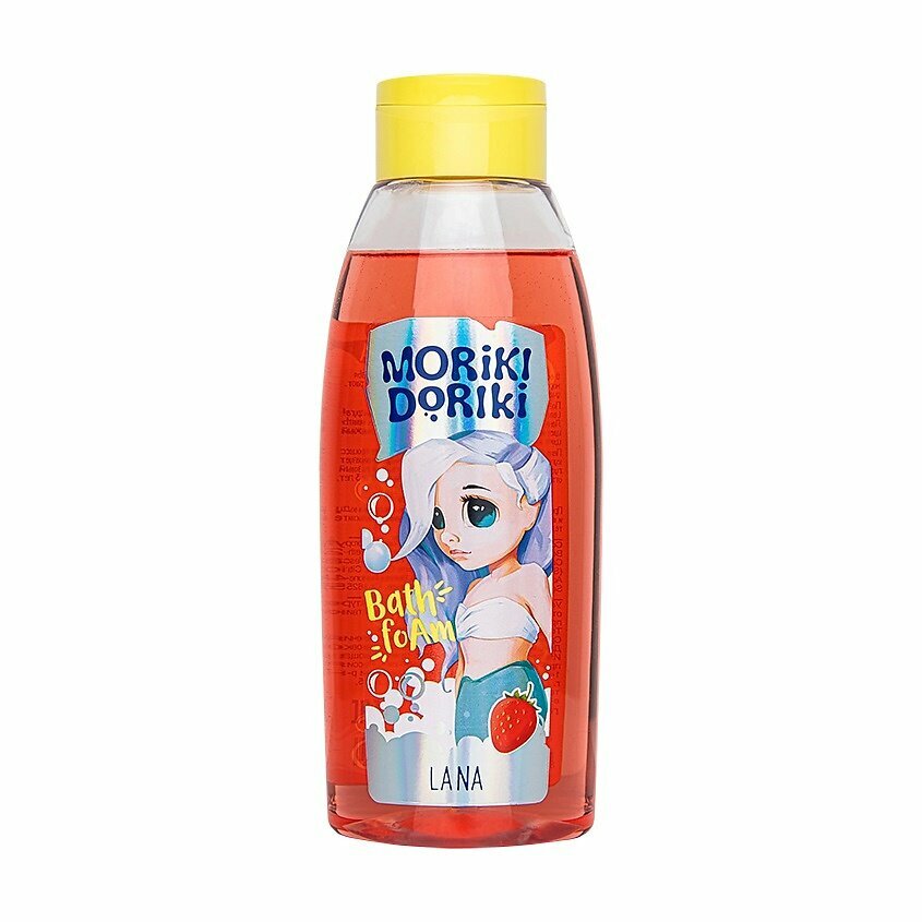 MORIKI DORIKI Пена для ванны Lana Клубника, 500 мл