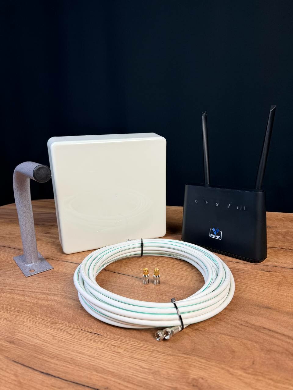 Универсальный Комплект Интернета 4G Модем - WiFi Роутер M4BandM5 + Антенна MiMO под Безлимитный Интернет