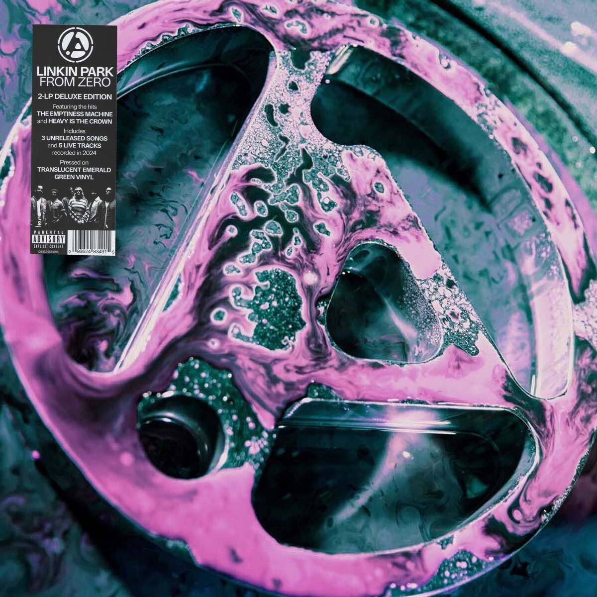 Виниловая пластинка Linkin Park - "From Zero [Translucent Emerald Green Vinyl]" (Warner Records)