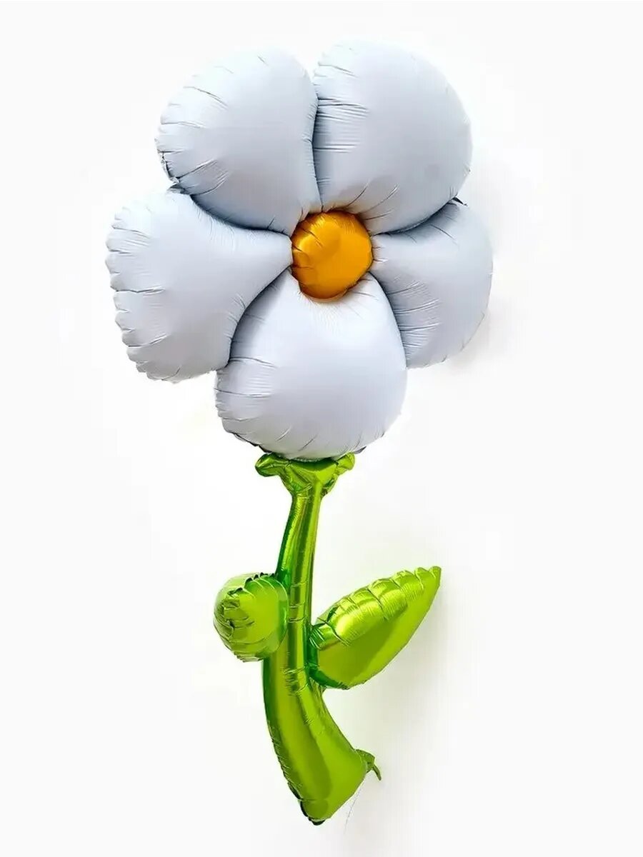 Элегантный декоративный шар с рисунком ромашки