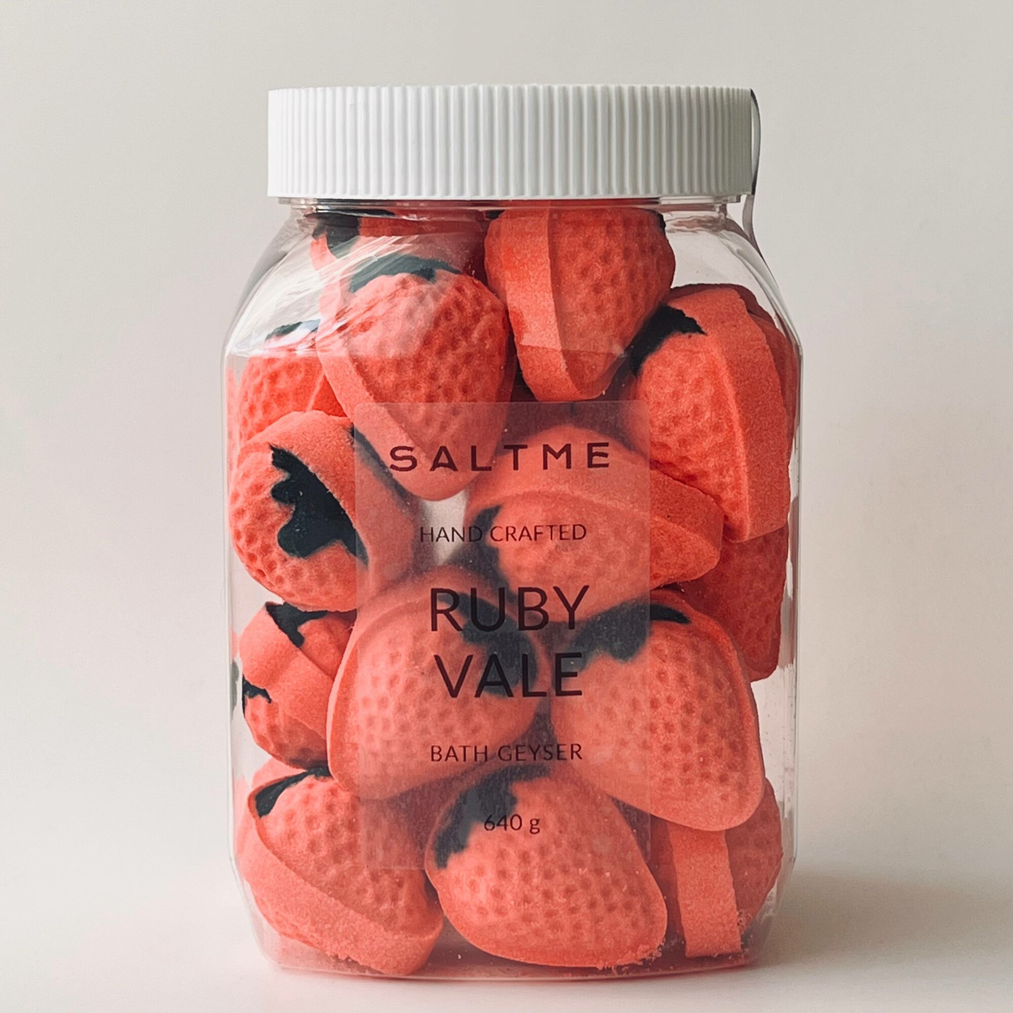 SALTME Бомбочки для ванны набор RUBY VALE, 610 г набор мини-бомбочек клубника
