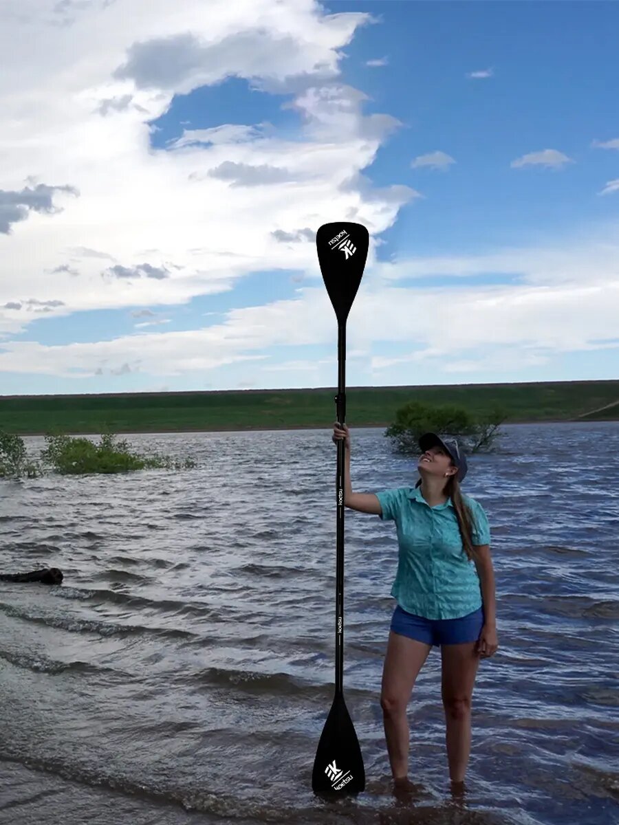 Koetsu Весло для SUP-доски для SUP-доски, алюминий, Белый, длина 210см — фото 1
