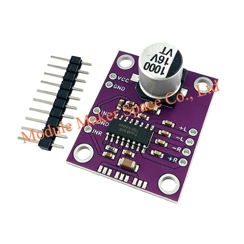 CJMCU-8406 PAM8406 без помех Стерео модуль усилителя мощности класса D Макетная плата 3 Вт/5 Вт Выход низкий THD + N