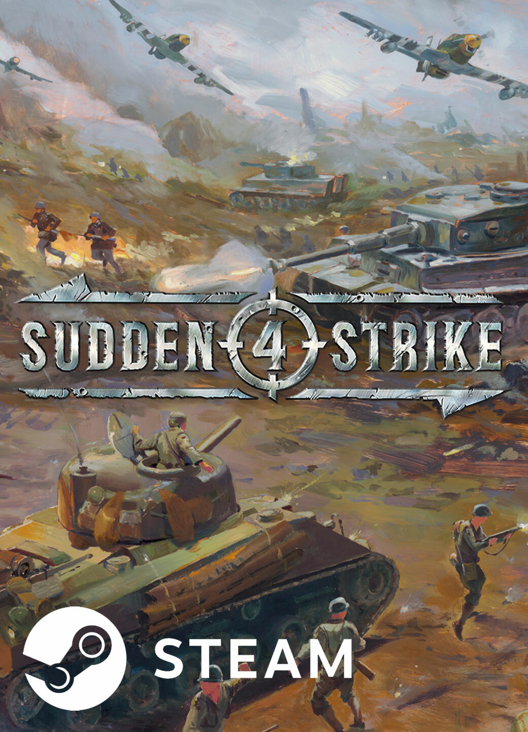 Sudden Strike 4 - лицензионный ключ для активации в Steam