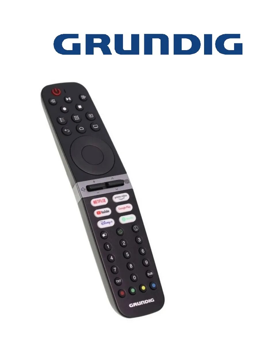Пульт Grundig для SMART тв с кнопками Netflix, YouTube