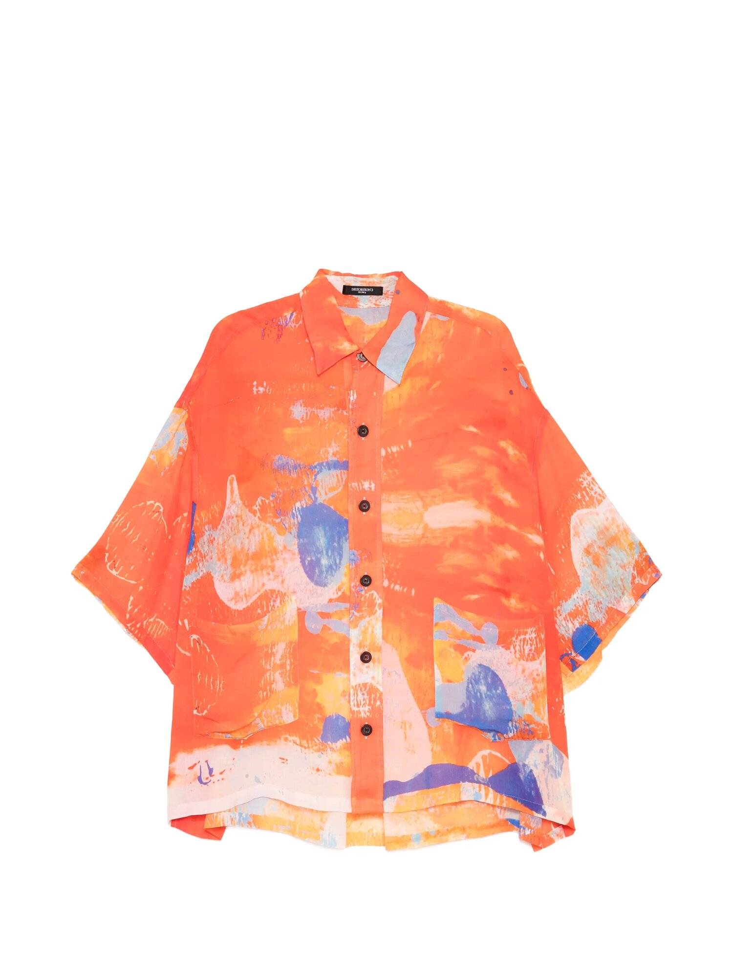 Рубашка Abstract-print short-sleeve shirt