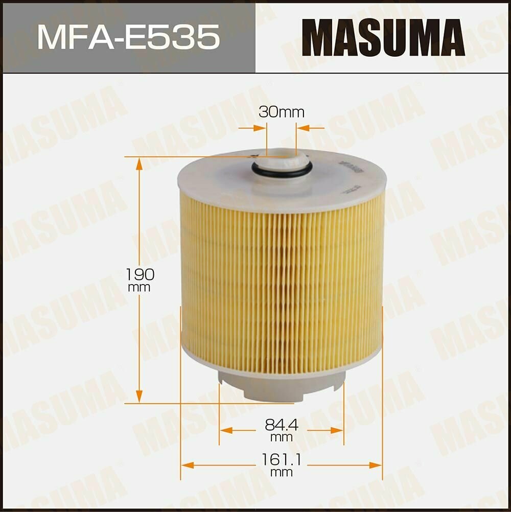 Фильтр воздушный AUDI A6 MASUMA MFA-E535
