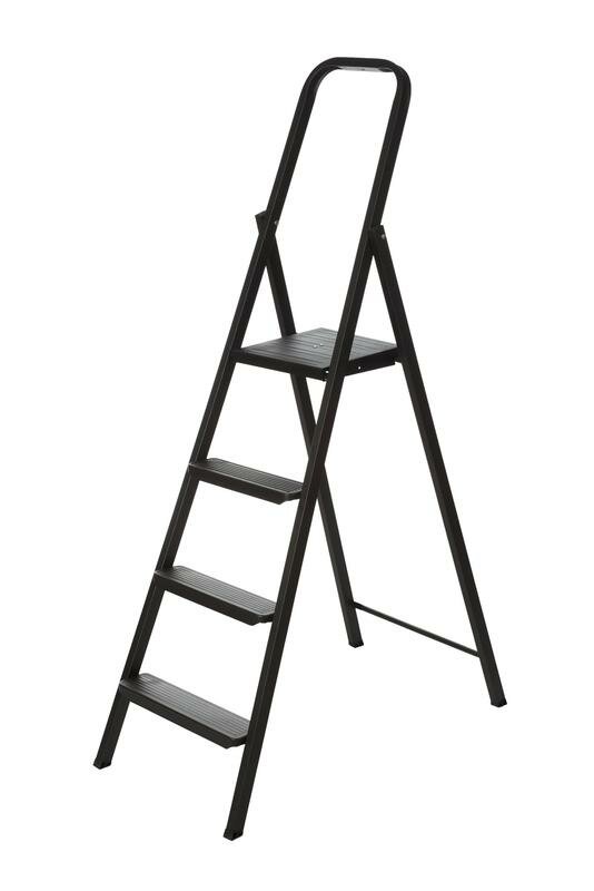 Лестница-стремянка "Компакт" 4 ступ. 5.3кг сталь FIT 65372