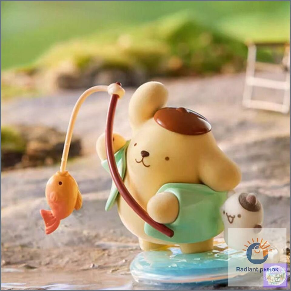 MINISo Санрио помпомпурин сюрприз бокс Аниме фигурка , детская игрушка