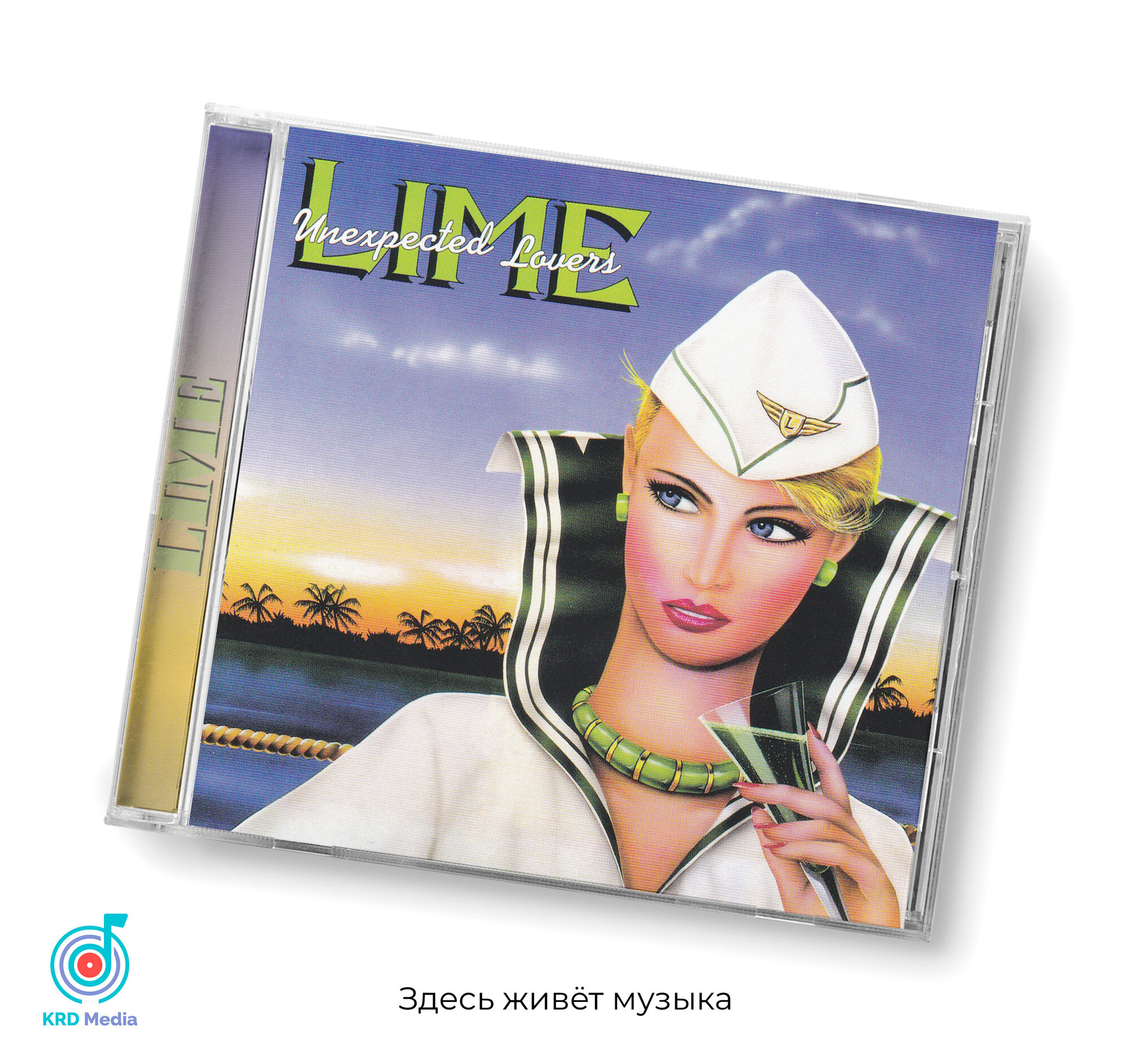 Lime - Unexpected Lovers, 1985, 4-page, CD-Аудио
