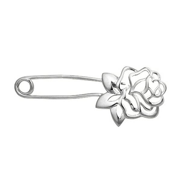 Булавка из серебра 925 пробы, JEWELIN, без вставки,1.42 гр.