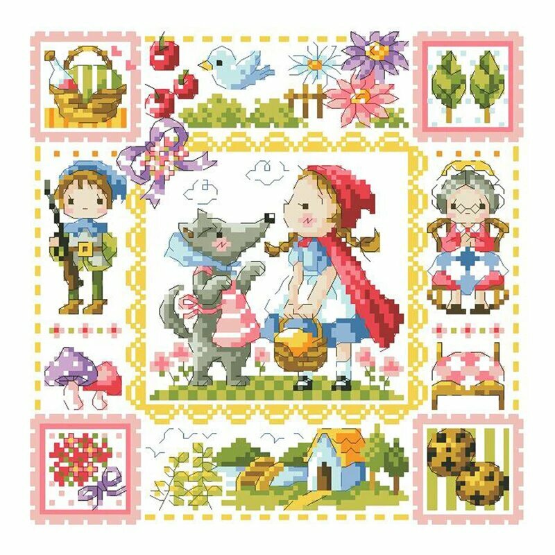 Набор для вышивки Amishop Lovely 5 14CT Count Canvas