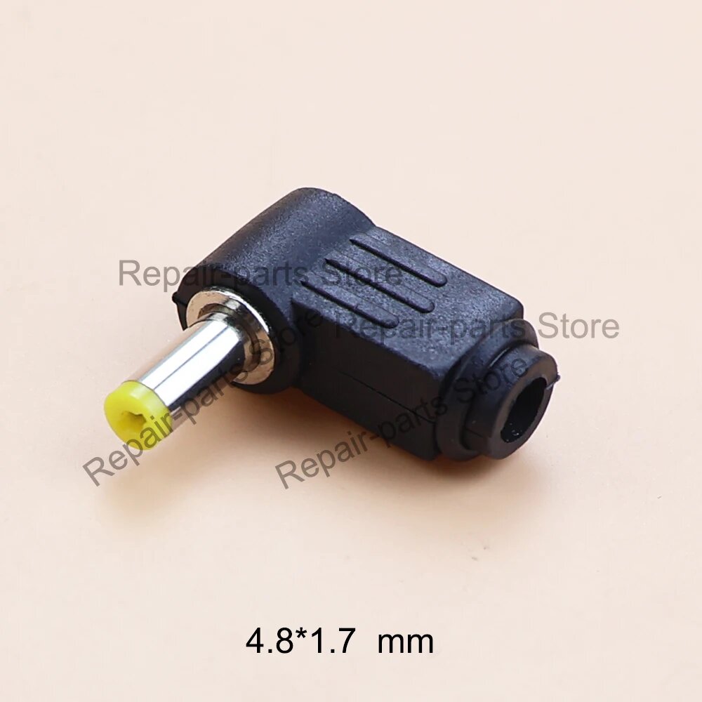 Разъем питания JCD DC угловой 90 градусов 2pcs, 4.8x1.7mm 093