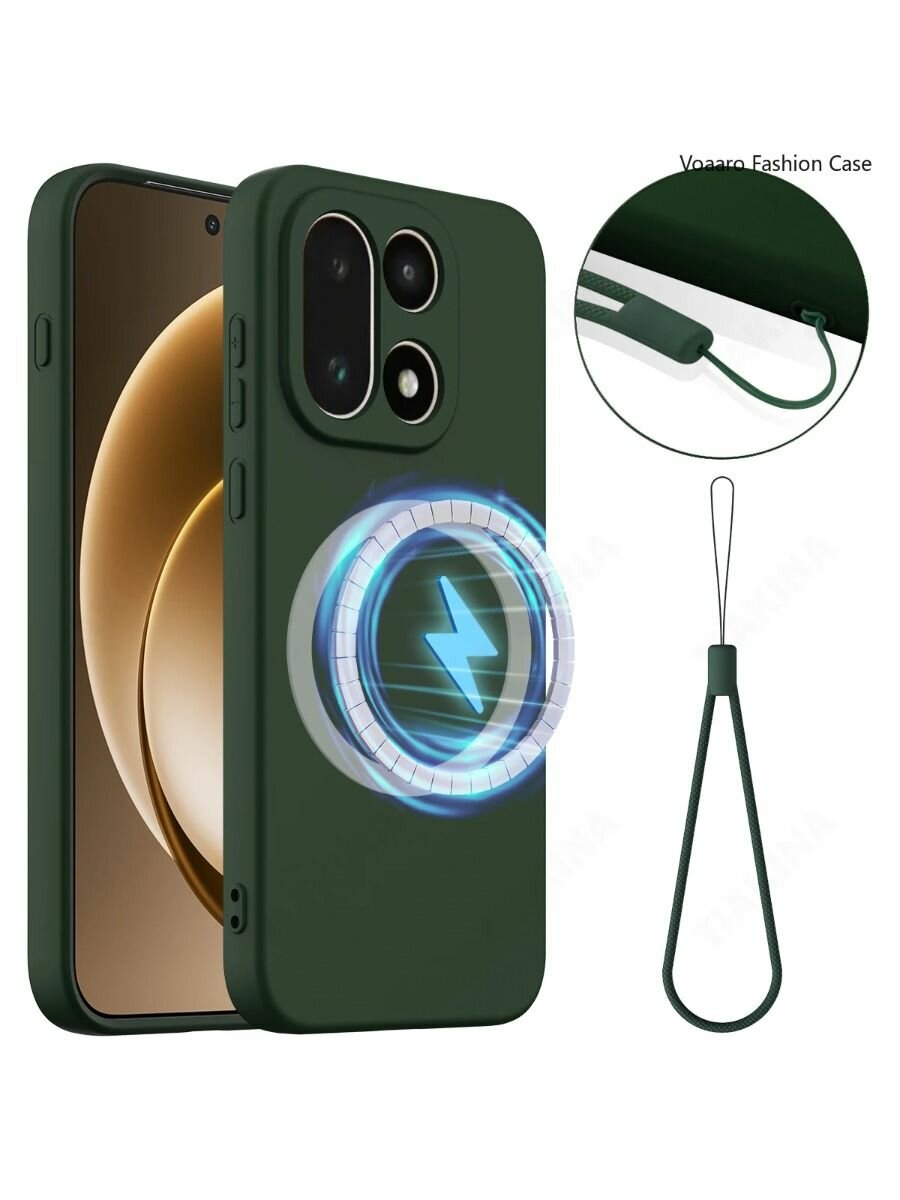 Мягкая жидкая силиконовая крышка для OnePlus 15 Case