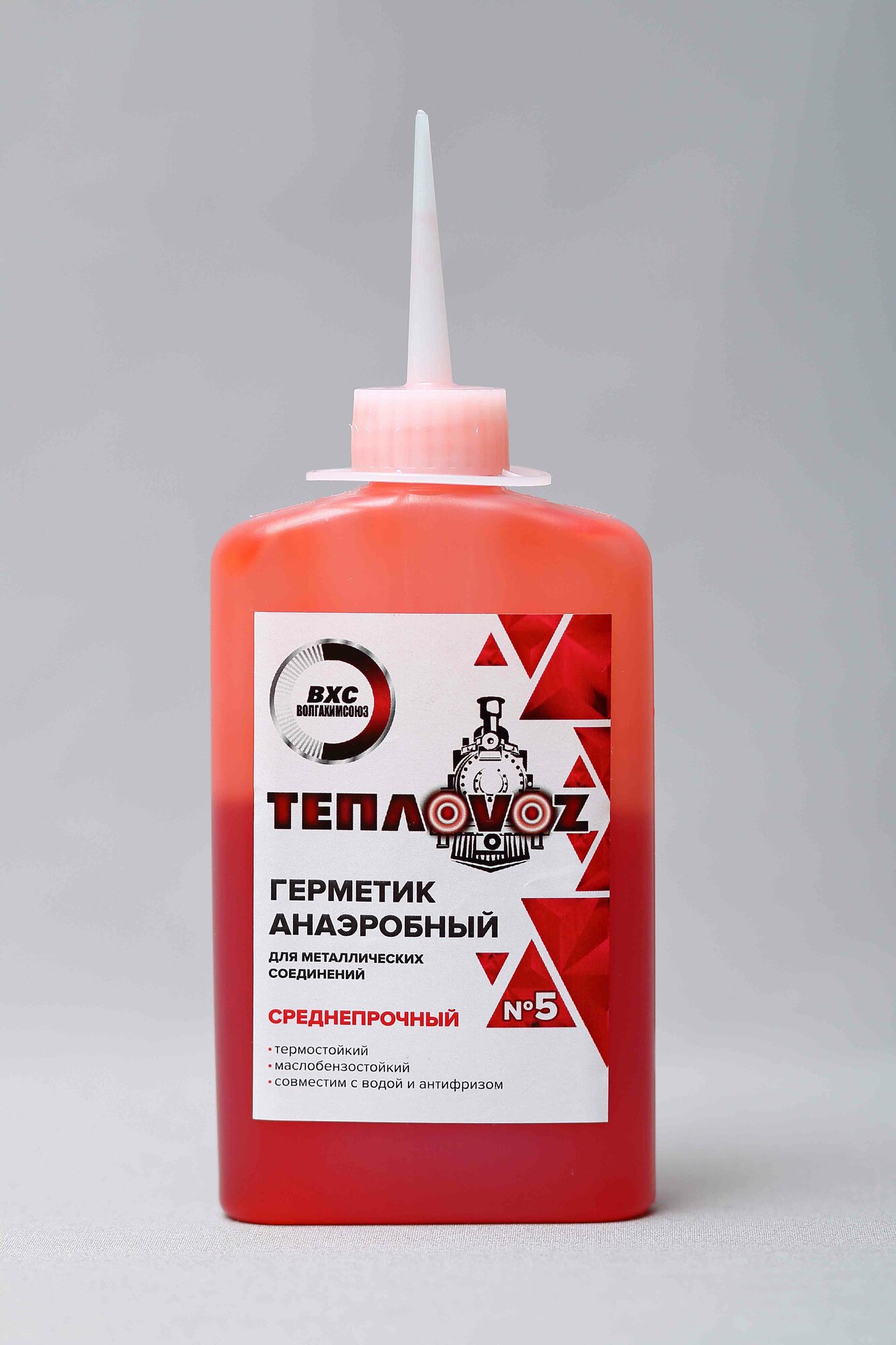 Гель анаэробный Тепловоз - 5 красный 100 гр