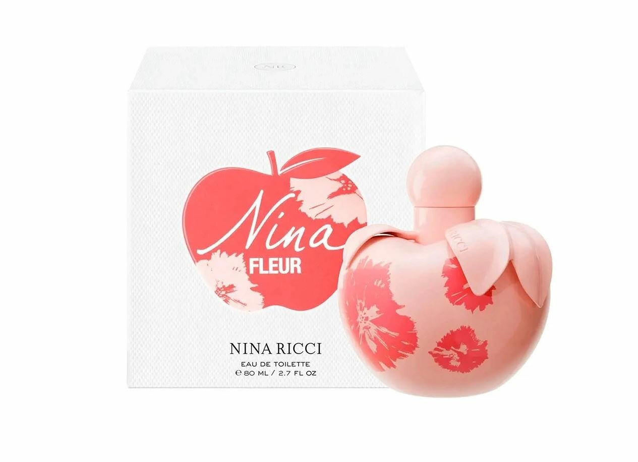 Парфюмерная вода Nina Ricci Nina Fleur 80 мл, цветочные фруктовые