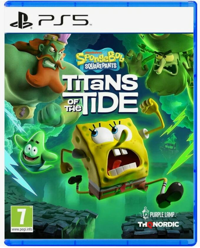 Игра SpongeBob SquarePants: Titans of the Tide для Playstation 5. Уцененный товар