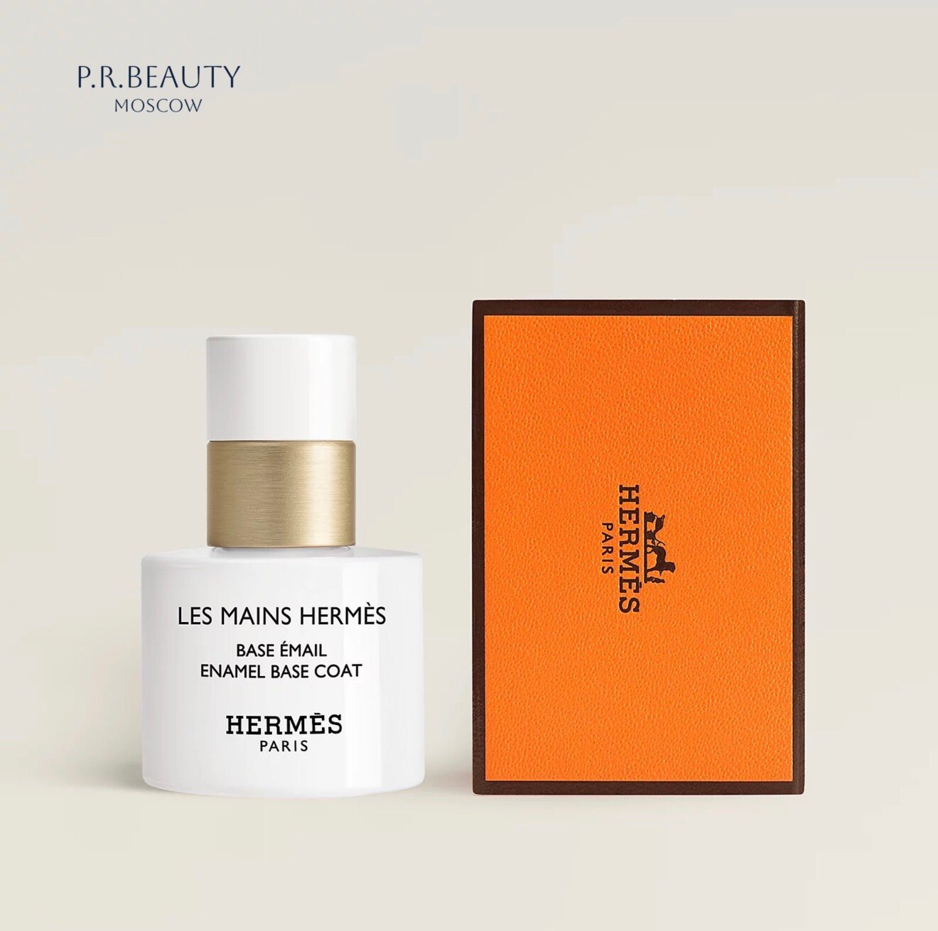 Hermès Les Mains Hermès Base Émail Enamel Base Coat Защитная база под лак 15 мл